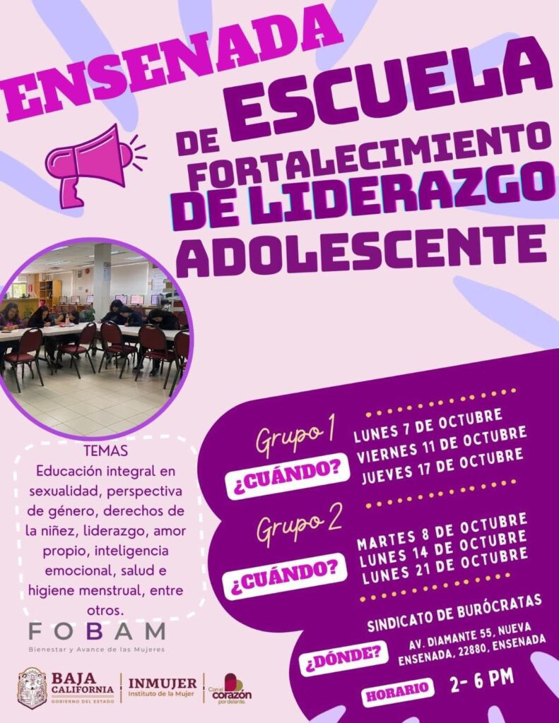 *INVITA INMUJER BC A TODAS LAS ADOLESCENTES A FORMAR PARTE DE LA EFLA ...
